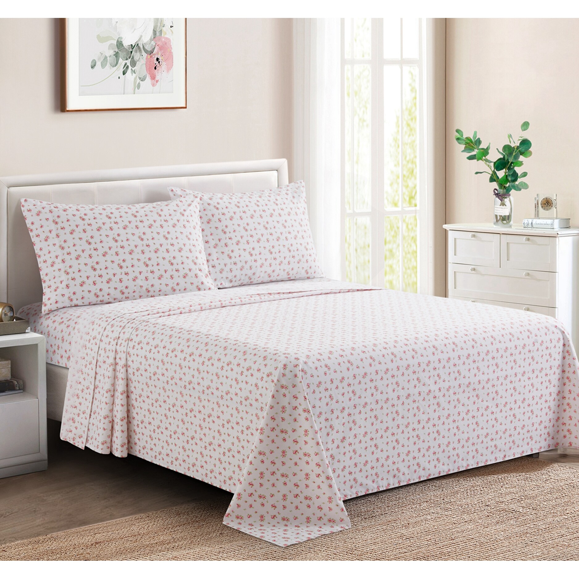Cotton Blend, Percale Bed Sheets and Pillowcases - Bed Bath & Beyond
