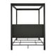Monson Black Finish Metal Canopy Queen Bed by iNSPIRE Q Modern - Bed ...