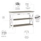 Key West Console Table with Drawers and Shelves by Bush Furniture - Bed ...