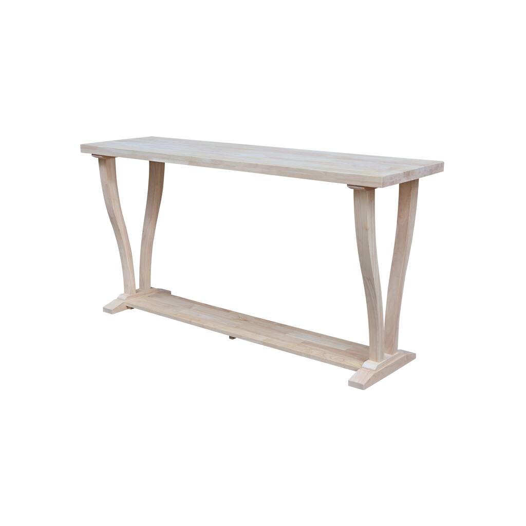 LaCasa Solid Wood Sofa Table - Overstock - 36882810
