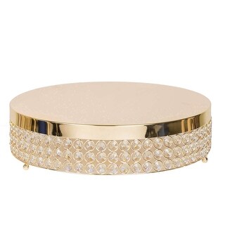 15.5 Inch Wide Metal Beaded Cake Stand - Bed Bath & Beyond - 41544460