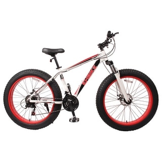 Fat Tire Mountain Bike,26-Inch Wheels,21-Speed,Aluminum alloy , Front ...