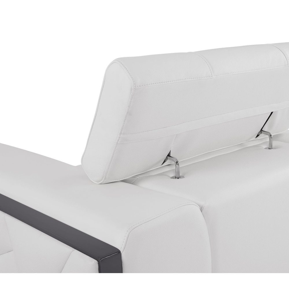 White Leather Sofas - Bed Bath & Beyond