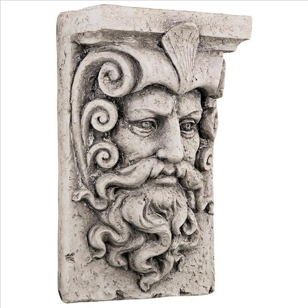 Design Toscano Poseidon Greek God Wall Sculpture - Bed Bath & Beyond ...