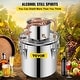 VEVOR Alcohol Still Moonshine Still 3-13.2Gal Stainless Steel 2 PotS ...