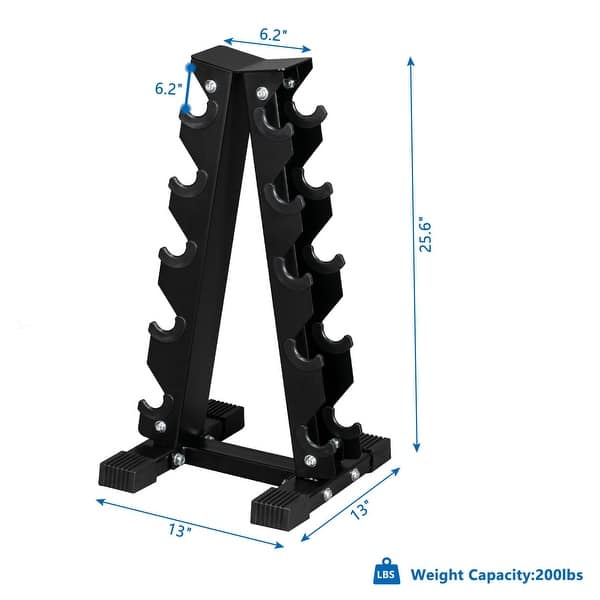 5 Tier Dumbbells Rack Holders, Weights Storage Rack - Bed Bath & Beyond ...