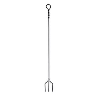 Achla Designs Wrought Iron Fireplace Farmer's Fork, 46 Inch Tall ...