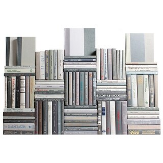 Books Grey Decorative Accessories: Granite Book Wall, S/100 - Bed Bath ...
