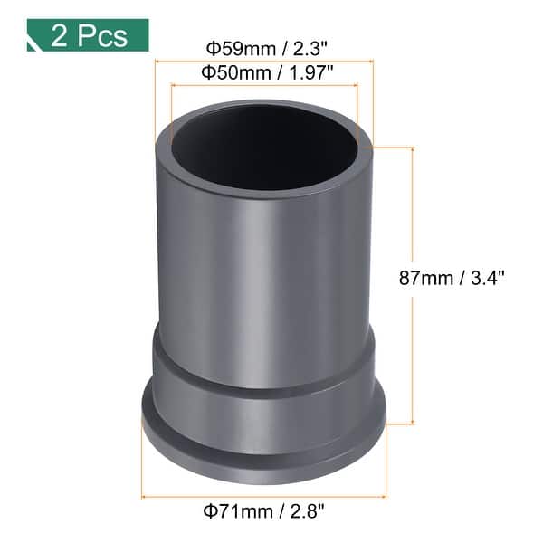 PVC Water Pipe Connectors Female Thread Straight Tube Fitting Adapter ...