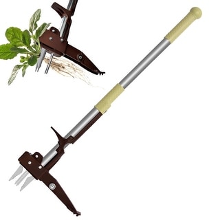 Weed Puller, Stand up Weeder Puller, 40inch Long Handle 4-Claws Garden ...