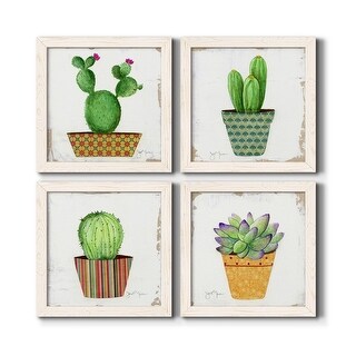 Boho Cacti I-Premium Framed Canvas - Ready to Hang - Multi-Color - Bed ...