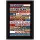 TrendyDecor4U Farmhouse "Pledge of Allegiance" Framed Print Wall Art by ...