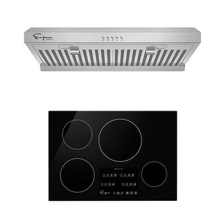 2 Piece Kitchen Package with 30" Induction Cooktop & 30" Ductless Under ...