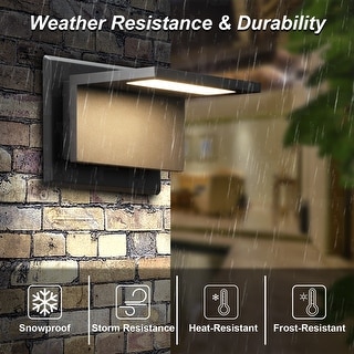 Gray Wall Light Outdoor Integrated LED Wall Mount Lamp Modern Wall ...