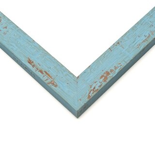 8x36 Frame Blue Solid Wood Picture Frame Width 1.125 Inches | Interior ...