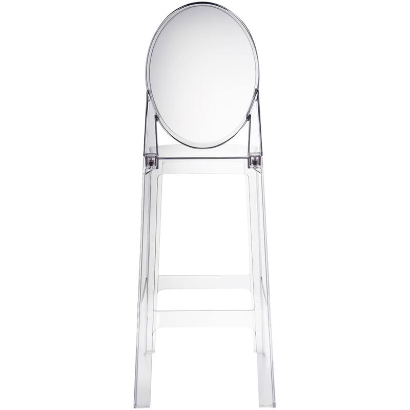 Modern Barstools With Oval Back Bar Stool Chairs For Standing Work ...