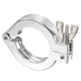 KF-40 Vacuum Clamp, 1 Pack Hose Clamp with Wing Nut for Ferrule, Silver ...