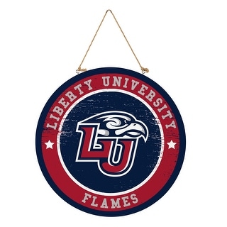 Liberty University Wooden Door Decor Wall Sign - Multi-Color - Bed Bath ...