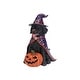 Halloween Labrador Retriever Dog Statue, Large Sitting Dog Figurine ...
