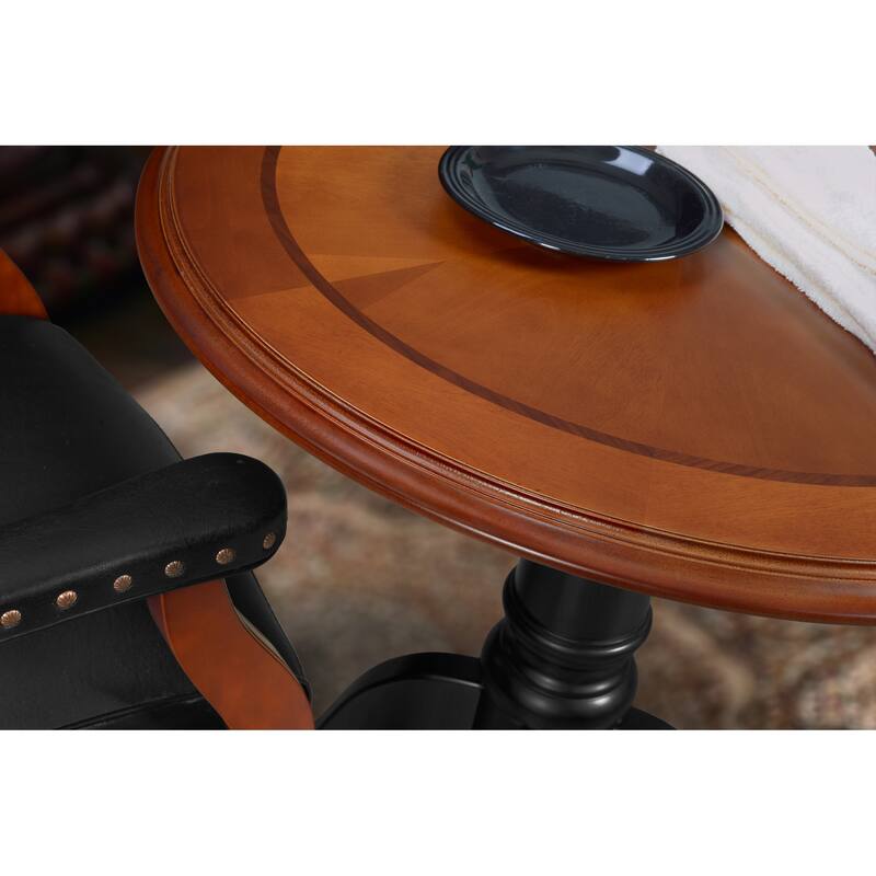 Prestige 30 Inch Round Side Table - Overstock - 23591938