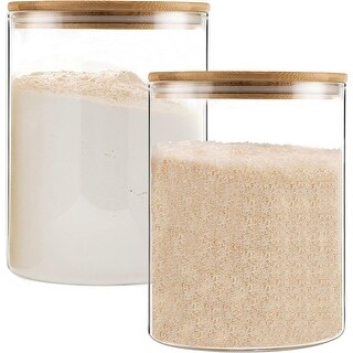 Glass Storage Jars - Bed Bath & Beyond - 39467171