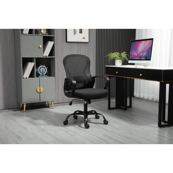 Mesh Swivel High Back Adjustable Height Ergonomic Office Chair - Bed ...