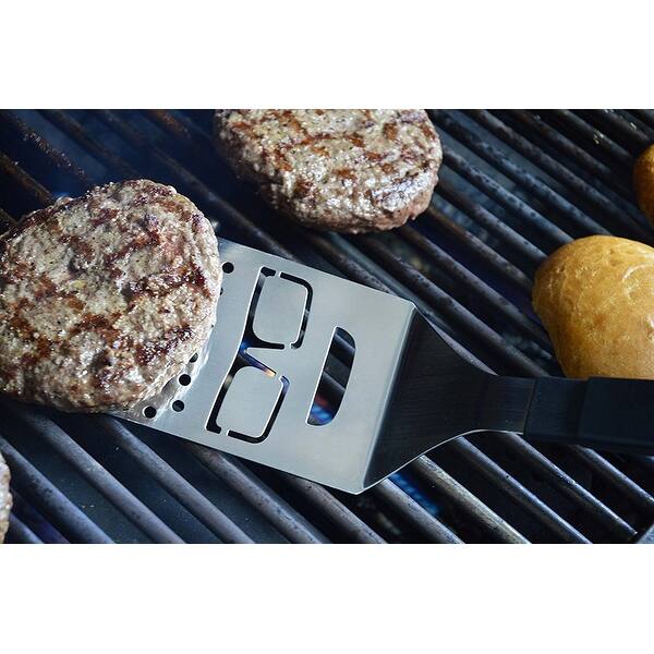 Flipping Funny Talking Grill Spatula, Black, 4.7x14 Inches - Black ...
