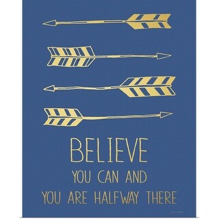 "Believe" Poster Print - Multi - Bed Bath & Beyond - 16890767