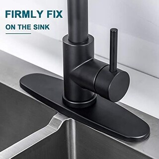 Kitchen Faucet Cover Stainless Steel Deck Plate for Kitchen Faucet 1 or ...