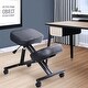 Ergonomic Anti-Hunchback Correction Office Computer Chair Black - Bed ...
