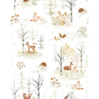 Neutral Clara Jean Woodland Scene - Bed Bath & Beyond - 38887216