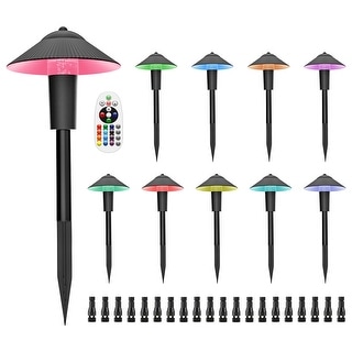 LED Low Voltage Landscape Lights, 5W RGB Color Changing Landscape ...