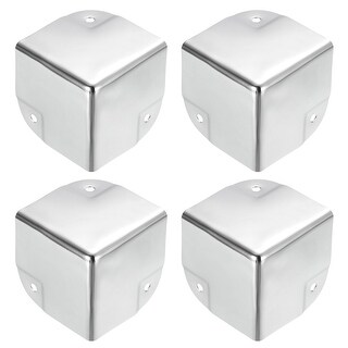 Metal Box Corner Protectors Box Edge Guard Protector 50x50x50mm Silver ...