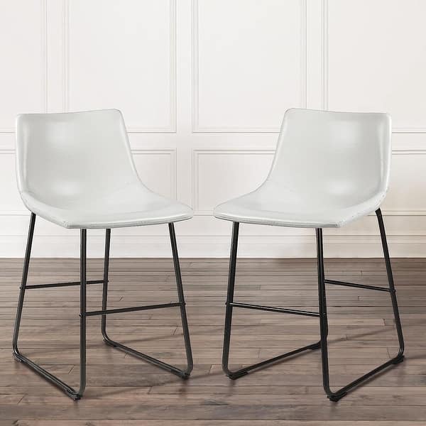 Bossin 18/26/30 inch Bar Stools Set of 2,Counter Height Bar Stools with ...