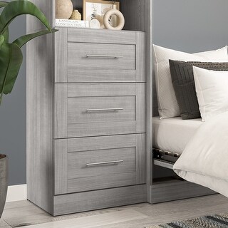 Pur 3 Drawer Set for Pur 25W Closet Organizer by Bestar - 3 Drawer Set ...