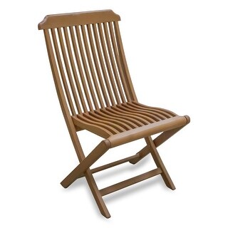 Folding Teak Deck Chair - Bed Bath & Beyond - 31577071