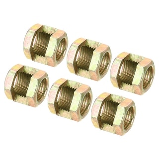 M10x1mm Hexagon Coupling Nut, 6 Pack 15mm Threaded Lamp Pipe Connector ...