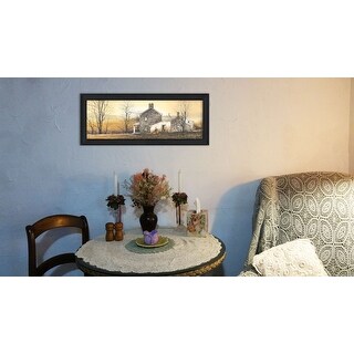 TrendyDecor4U Contemporary "A New Day" Framed Print Wall Art by John ...