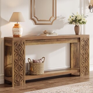 70.9-Inch Long Console Table with Storage for Entryway Living Room ...