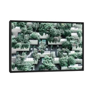 iCanvas "Bosco Vertical Forrest II" by Radu Bercan Framed - Bed Bath ...
