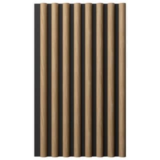 AcoustixPro Noise Cancelling Half Round Small Slat Wall Panel (2 Pack ...