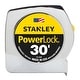 Stanley PowerLock 30 ft. L X 1 in. W Tape Measure 1 pk - 30 ft. - Bed ...