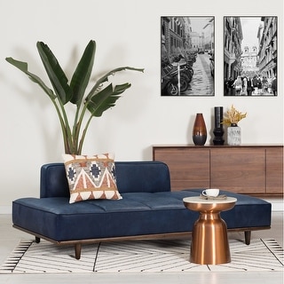 Poly and Bark Jasper Daybed - Genuine Italian Leather - On Sale - Bed ...