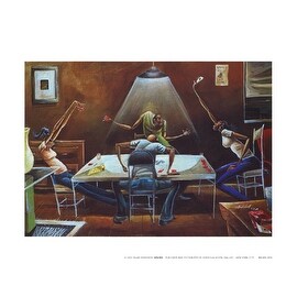 ''Spades (mini)'' by Frank Morrison African American Art Print (9 x 12 ...