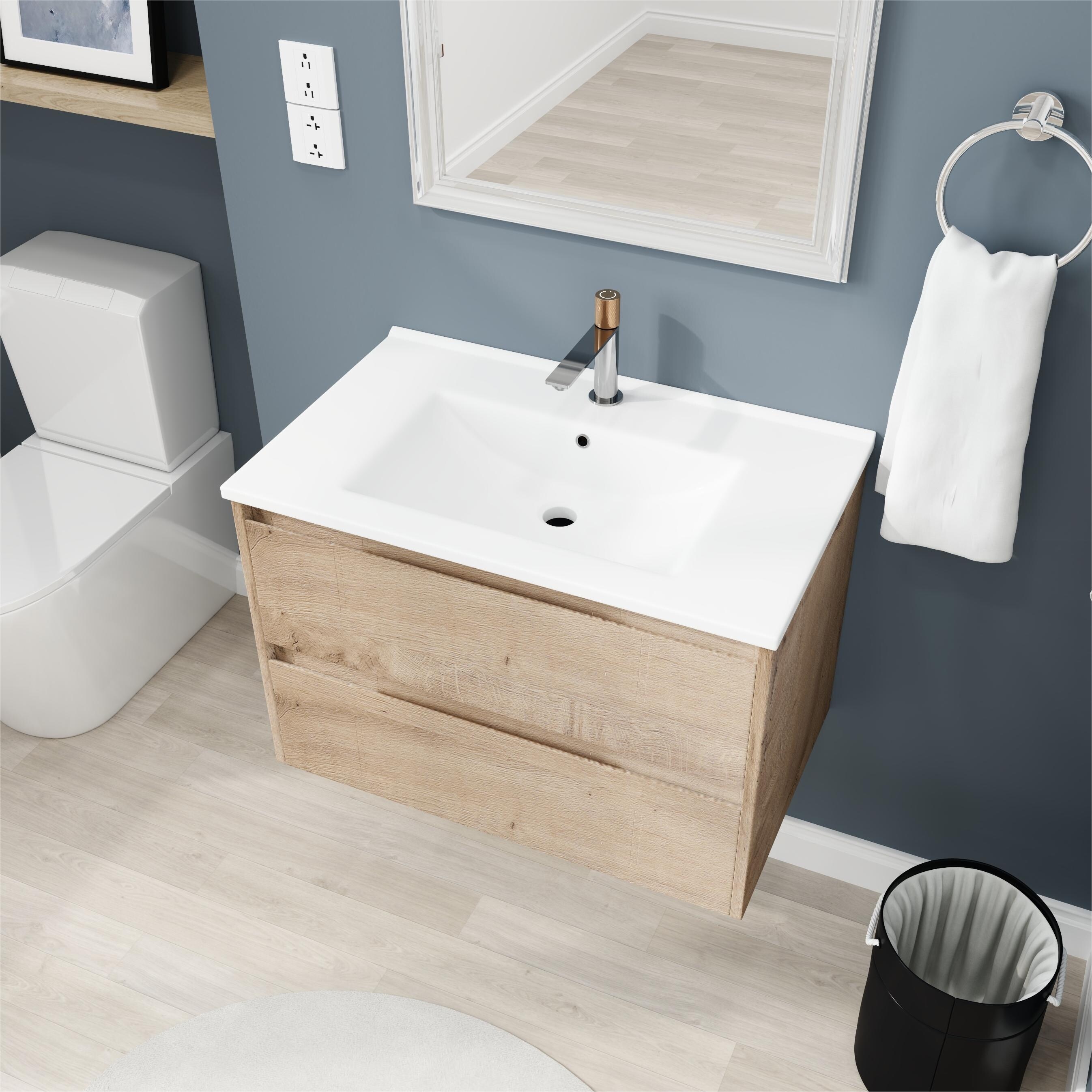28 inch floating vanity store