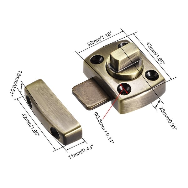 rotating bolt locking system