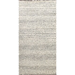 Trellis Vegetable Dye Oriental Moroccan Berber Area Rug Wool Handmade ...