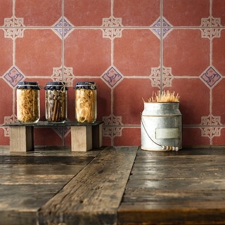 Merola Tile Adobe Terra 19-5/8" x 19-5/8" Porcelain Floor and Wall Tile ...