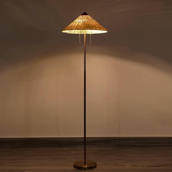 cone standing lamp