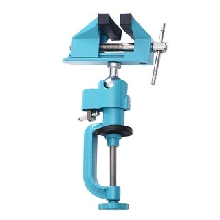 Goplus Bench Vise Swivel 3" Tabletop Clamp Vice Tilts Rotate 360Â ...